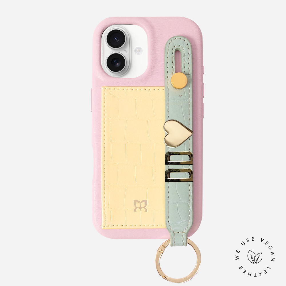 MUSE 3Tone Hand Strap Phone Case (iPhone 17) – MUSE on the move